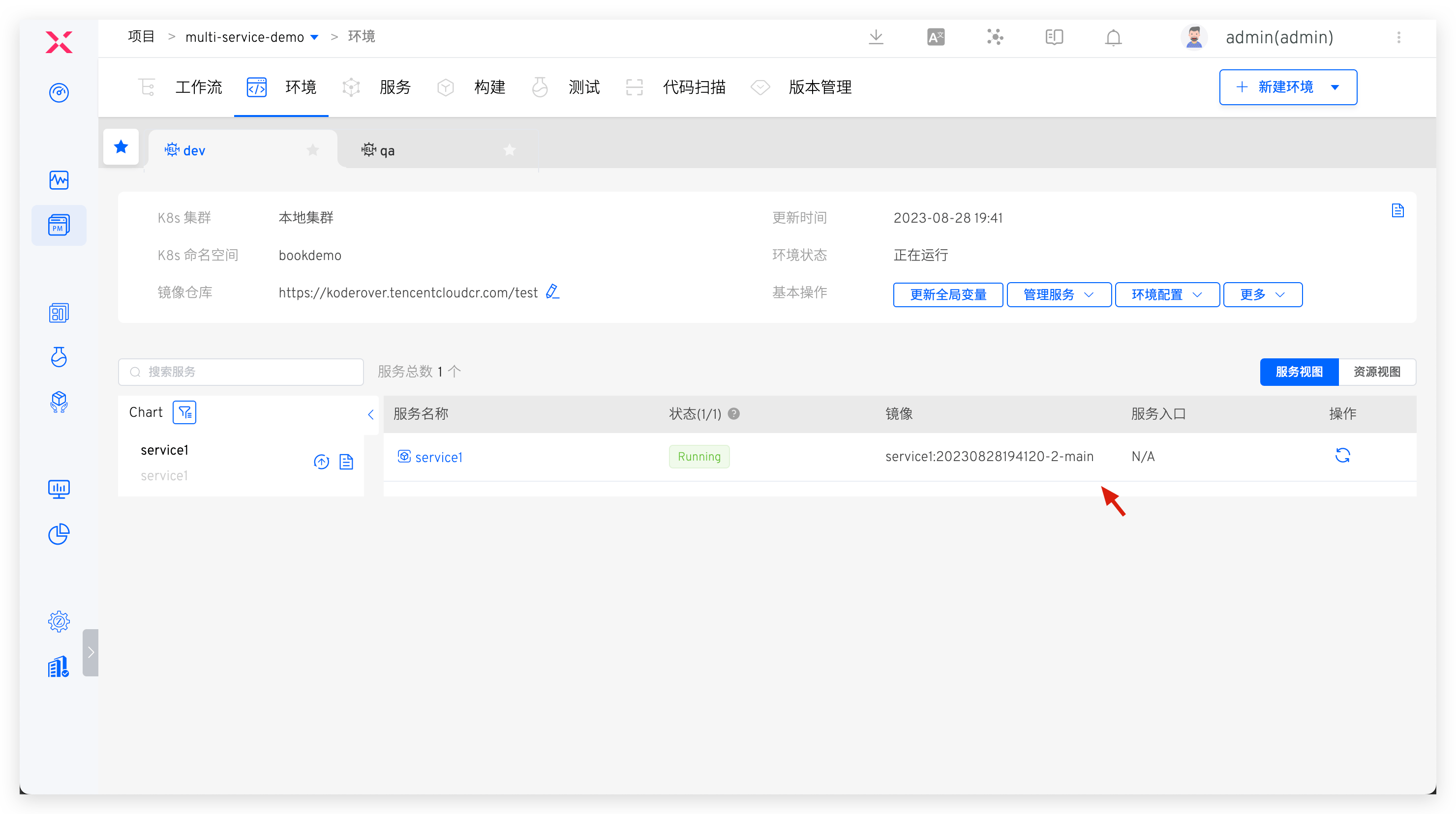 K8s Helm Chart 项目 | Zadig 文档